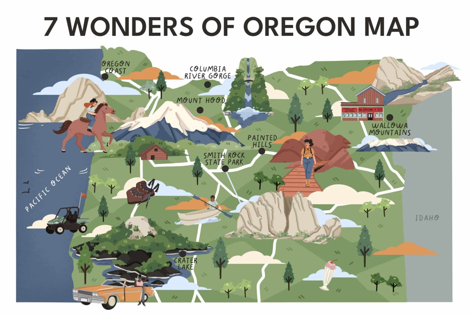 The Seven (Breathtaking) Wonders of Oregon (+6 to Add ASAP)
