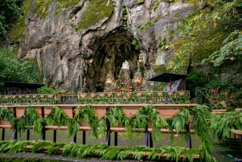 Visiting the PEACEFUL Portland Grotto (Helpful Guide + Photos)